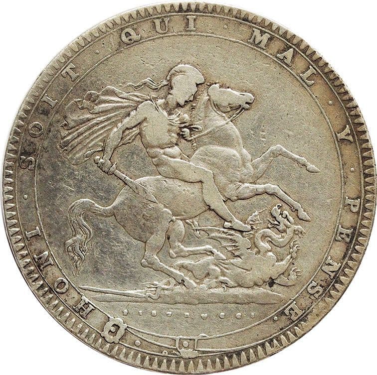 George III Silver Crown 1818-1820