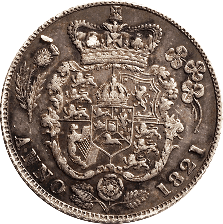 George IV Silver Sixpence