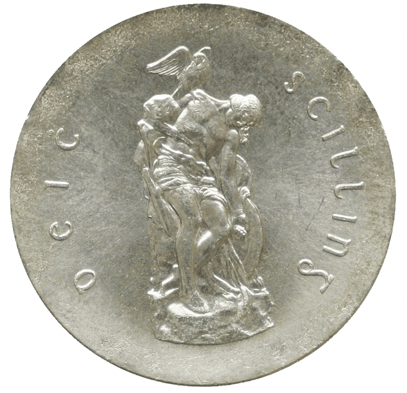 Irish 1966 Ten Shilling Silver Commemorative