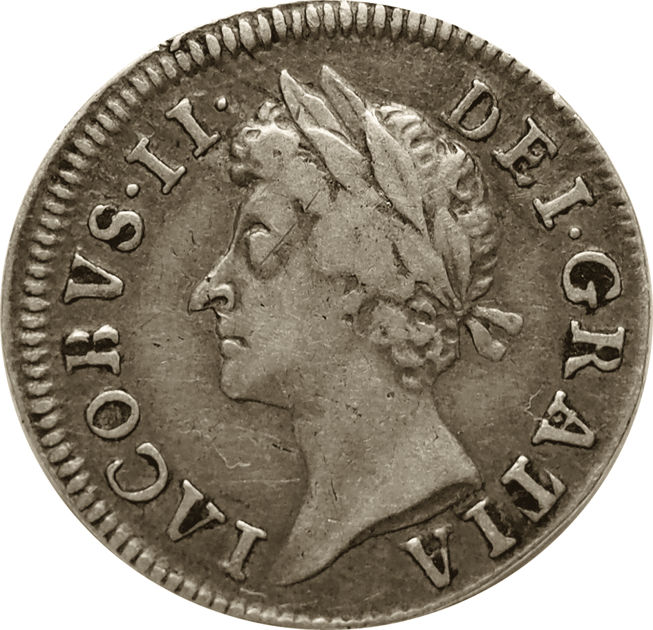 James II Silver Twopence 1685-1688