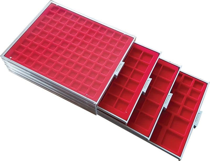 Lindner Coin Trays and Collection Boxes