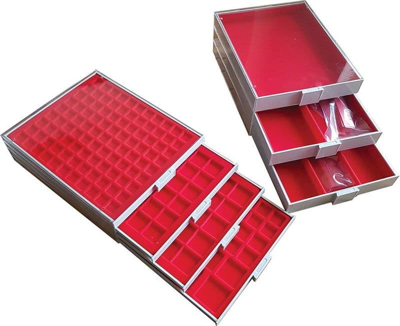 Lindner Coin Trays and Collection Boxes