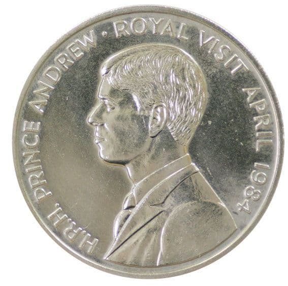 Prince Andrew Crown 1984