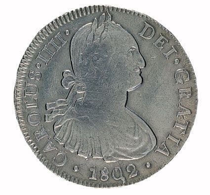 The Famous Mexican Eight Reales 1772-1825