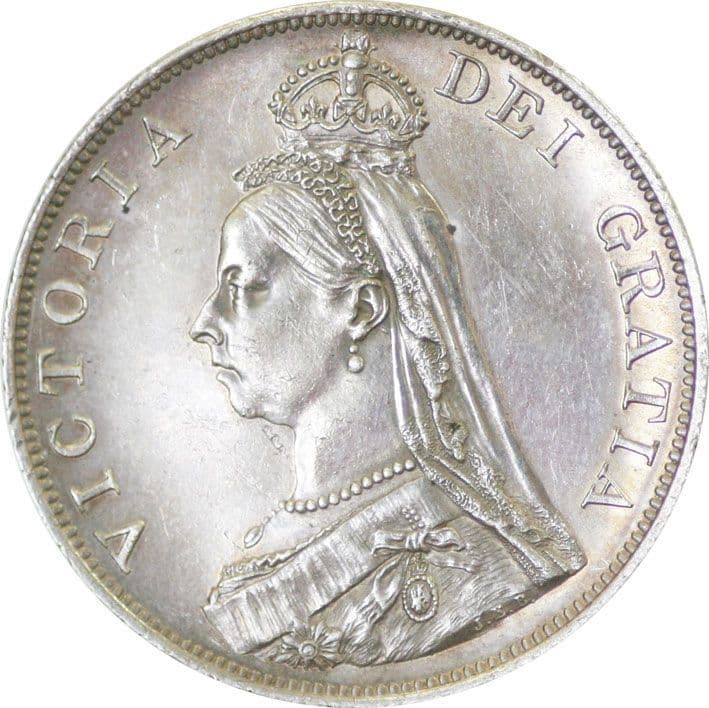 Victoria Double Florin 1887-1890