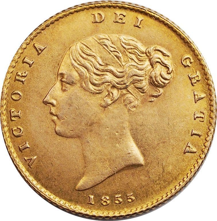 Victoria Young Head Half Sovereign 1838-1887