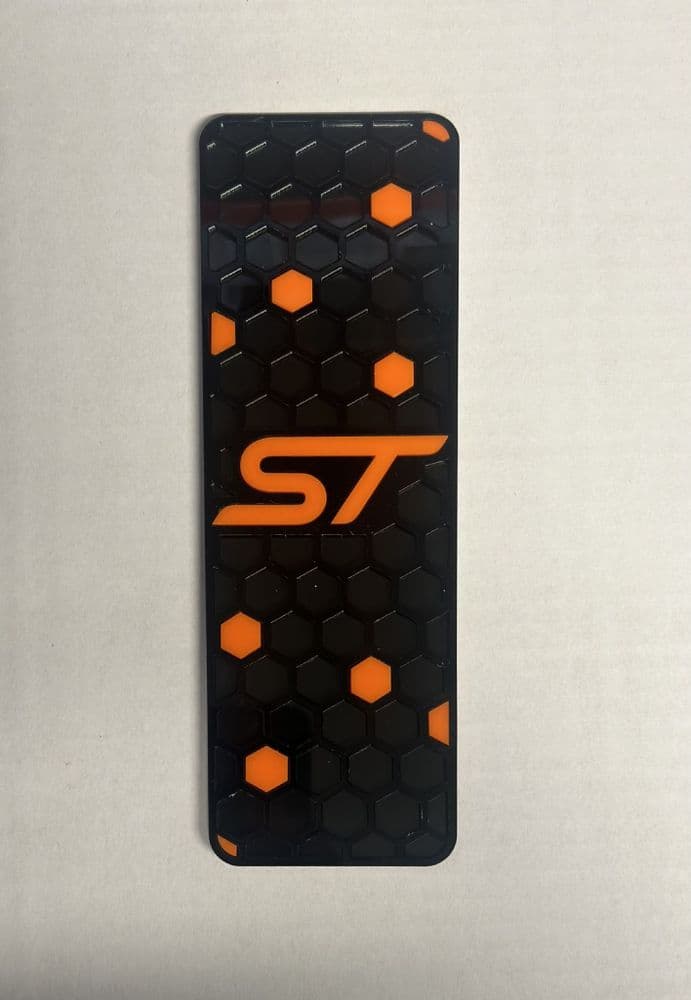 Fiesta MK8 & 8 5 Honeycomb Foot Rest Plate