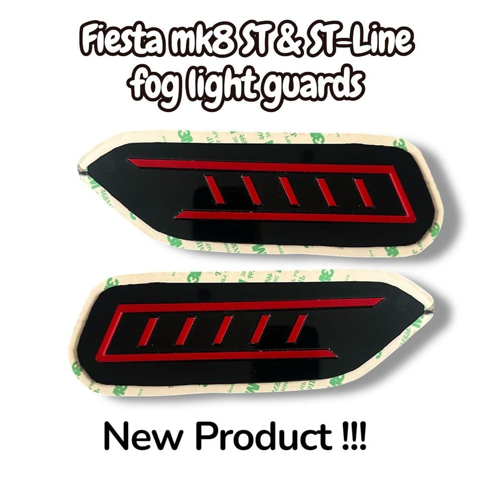 FIESTA MK8 ST & ST-LINE FRONT FOG LIGHT GUARDS
