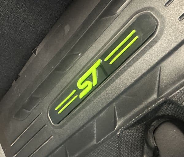 Fiesta ST MK8/8 5 3D Perspex Engine Badge