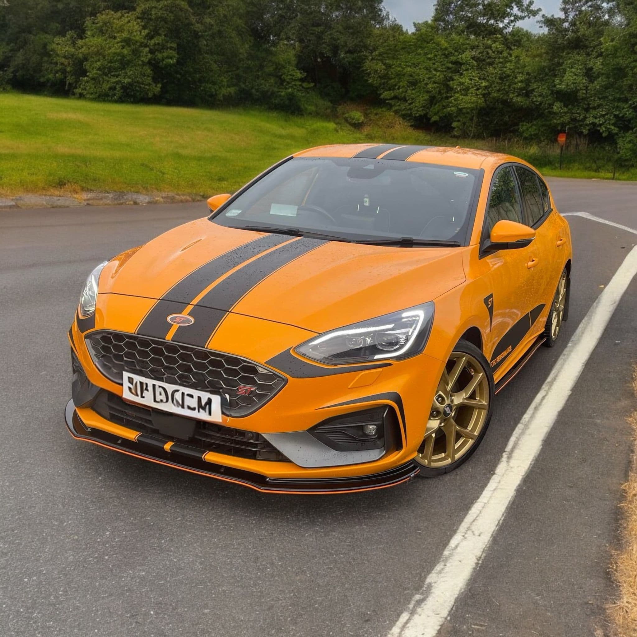 FOCUS MK4 & 4 5 FRONT AND SIDE SKIRT SPLITTERS