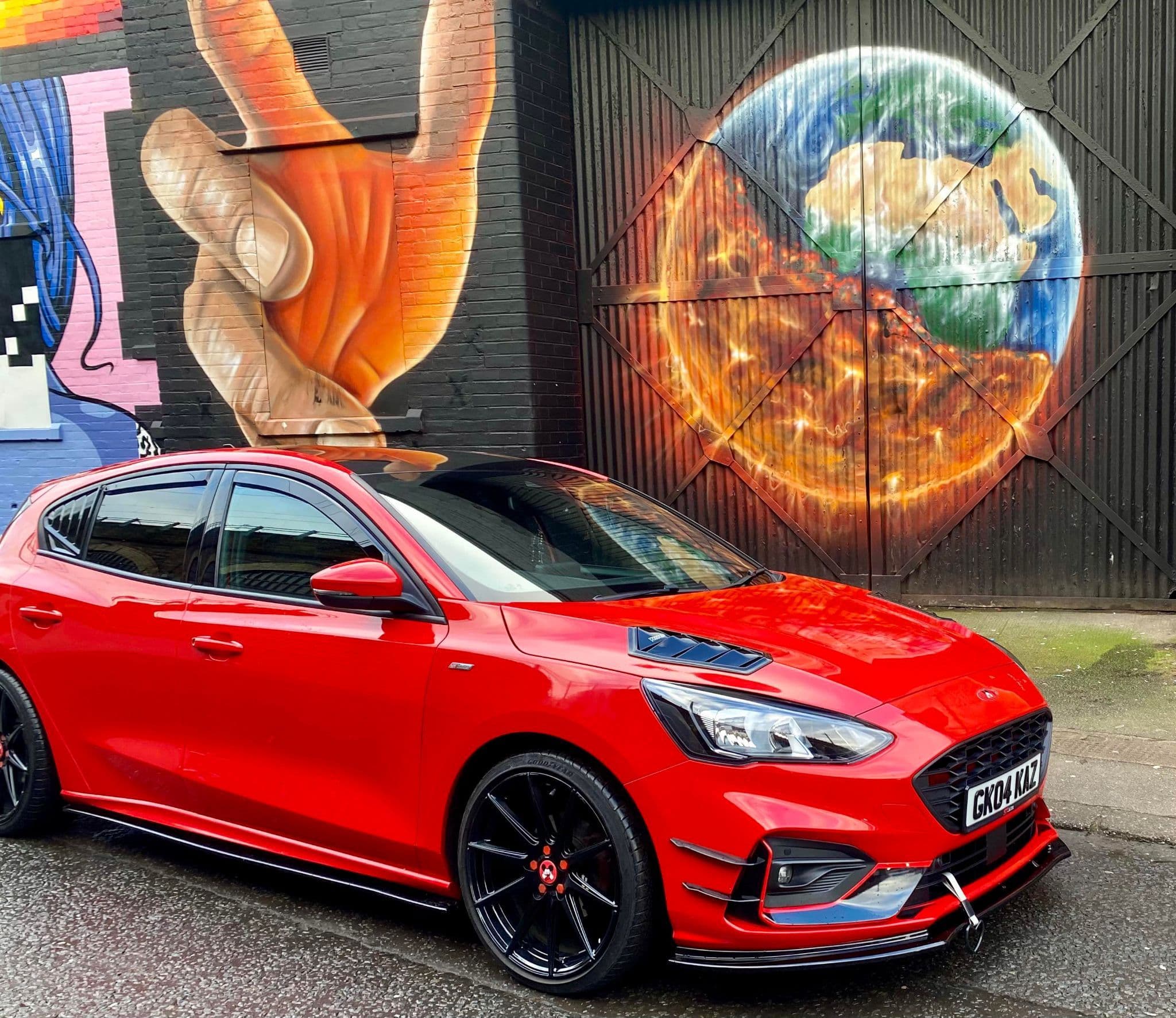 FOCUS MK4 & 4 5 FRONT AND SIDE SKIRT SPLITTERS