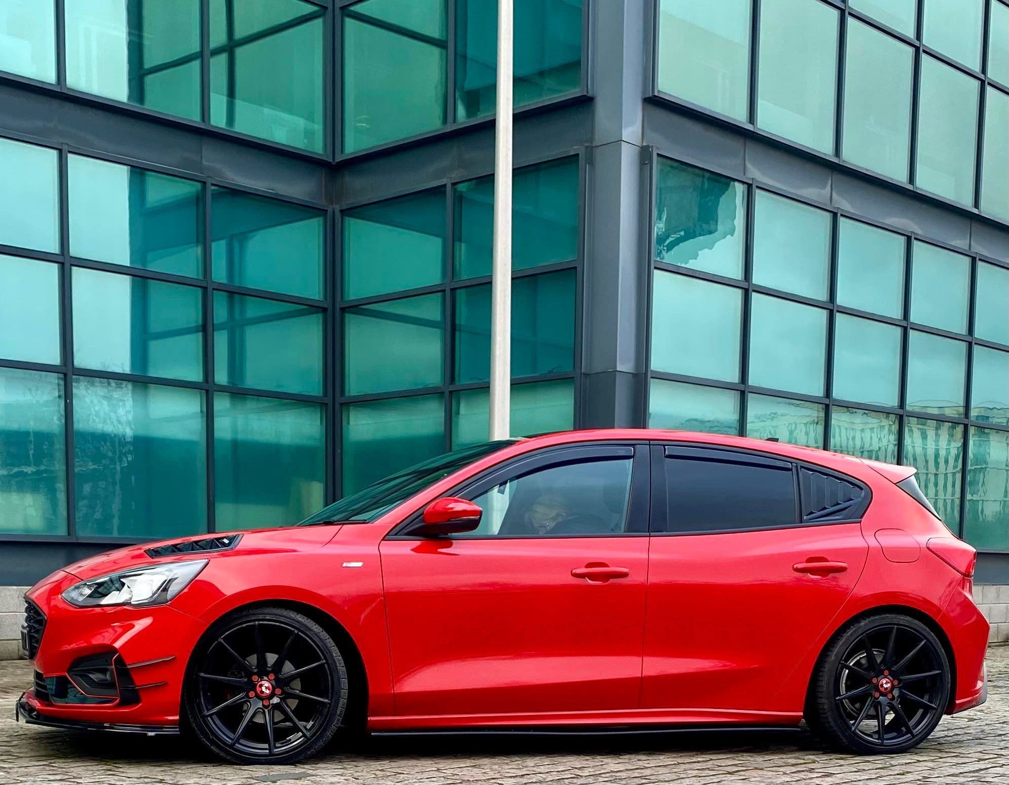 FOCUS MK4 & 4 5 SIDE SKIRT AND REAR CORNER SPLITTERS