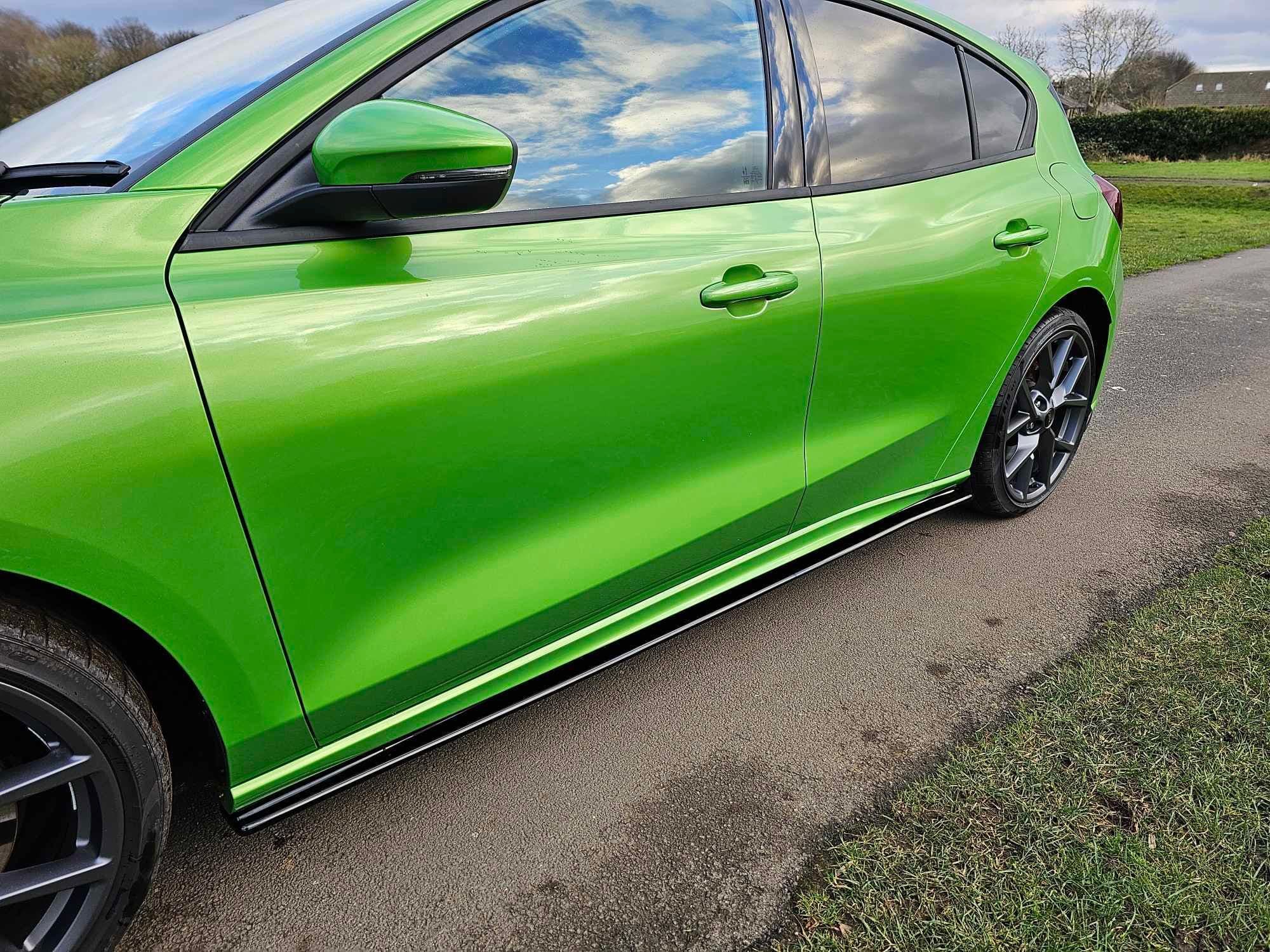 FOCUS MK4 & 4 5 SIDE SKIRT AND REAR CORNER SPLITTERS