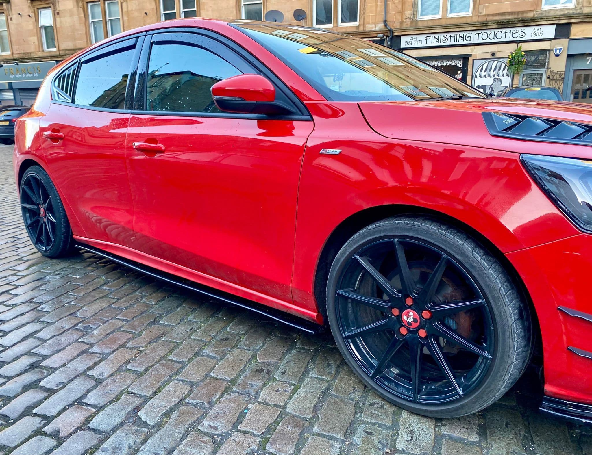 FOCUS MK4 & 4 5 SIDE SKIRT AND REAR CORNER SPLITTERS