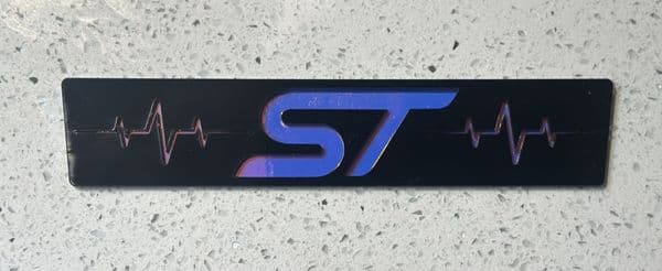 Focus ST MK3/3 5 Pulse line Engine Badge