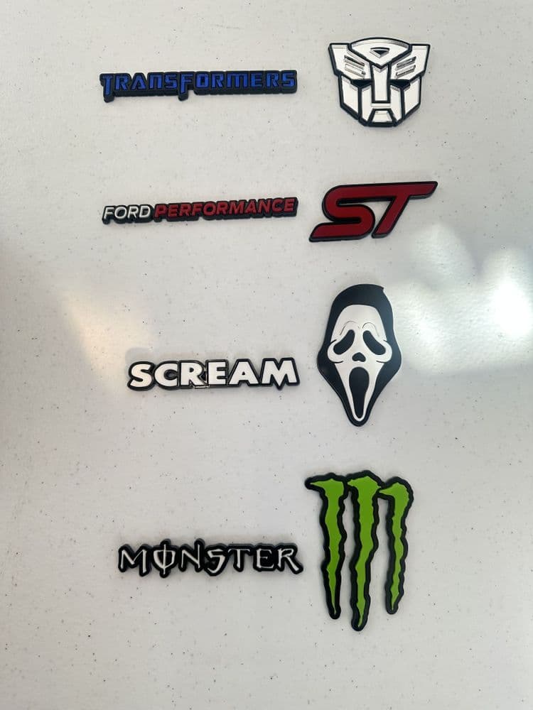 FORD AIR FILTER LID BADGES