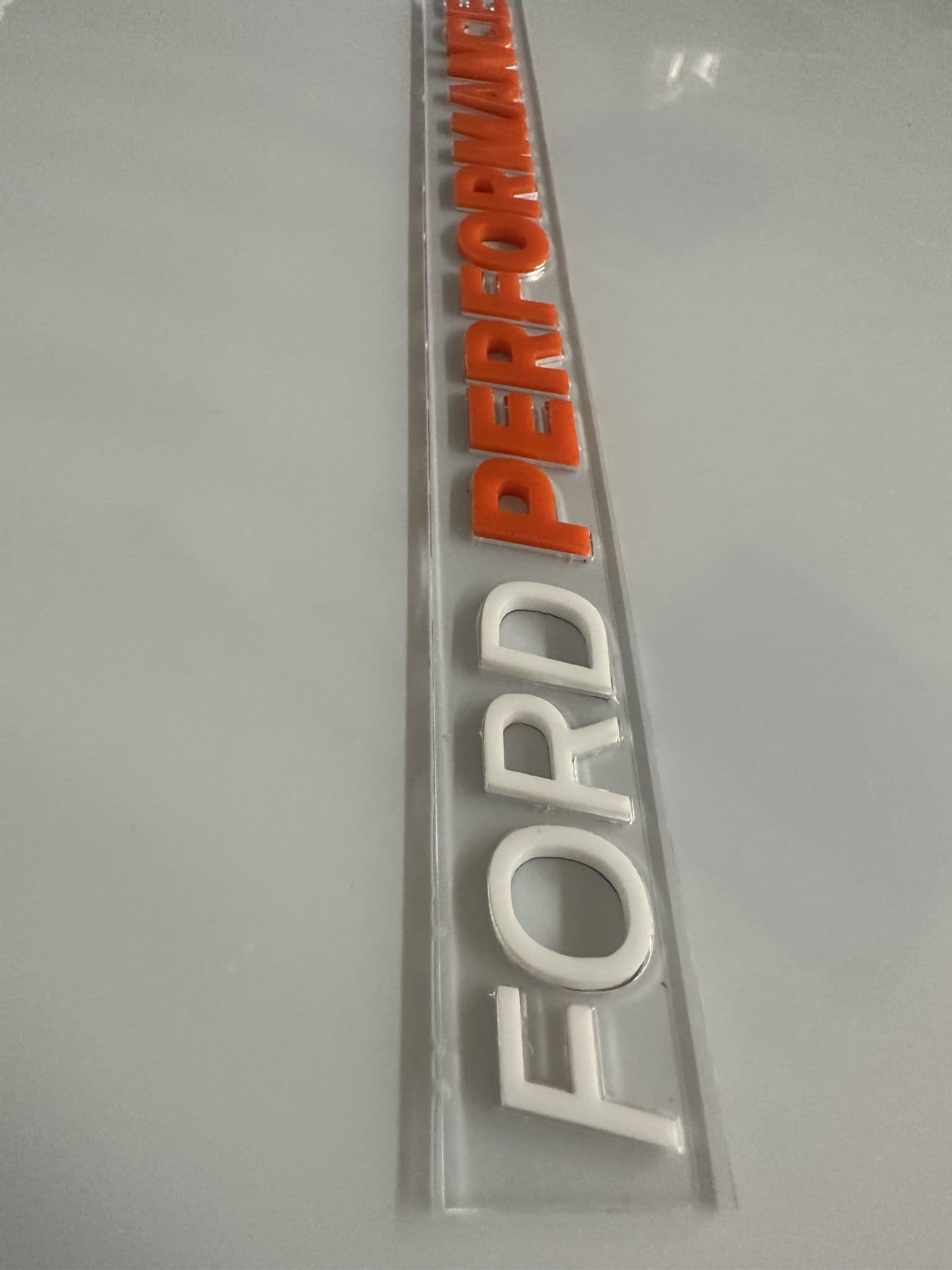 Ford Performance Splitter Badge