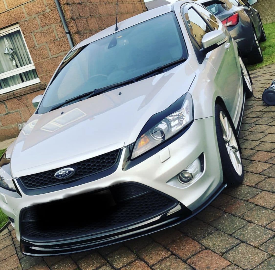 Front Lip Splitter-Focus mk2 5 ST Facelift 2008-2011