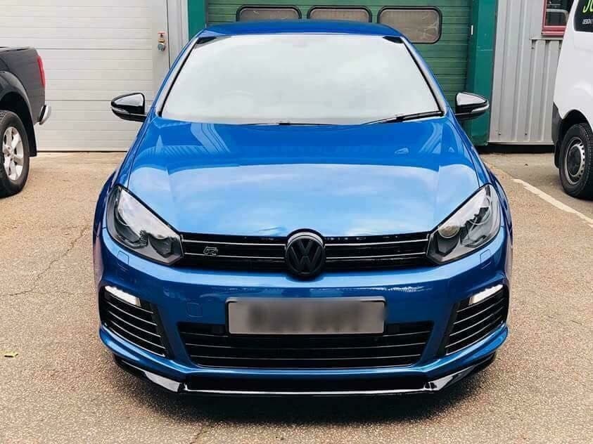 Front Lip Splitter-Vw Golf Mk6 R