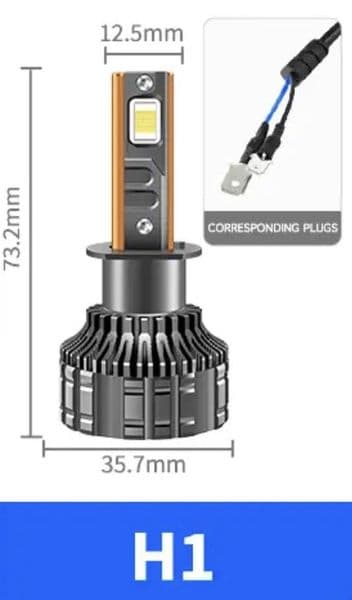LED H1 Full Beam Unit