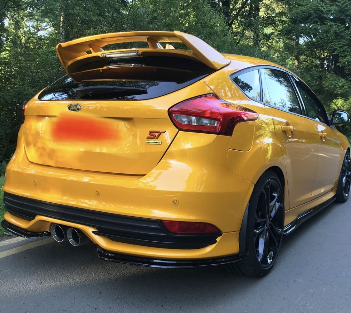 Low Line Splitter kit & Spoiler extension -Mk3 5 Focus ST250 Facelift