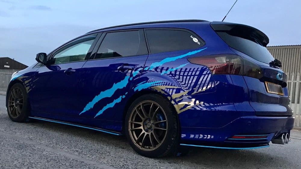 Mk3 Focus ST250 ESTATE Pre-Facelift & Facelift Side Splitters & Rear Spats