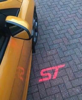 RJH FORD FOCUS MK2 5/MK3 & 3 5 LOGO PUDDLE LIGHTS