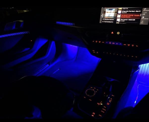 RJH FRONT AND REAR FOOTWELL LIGHTS