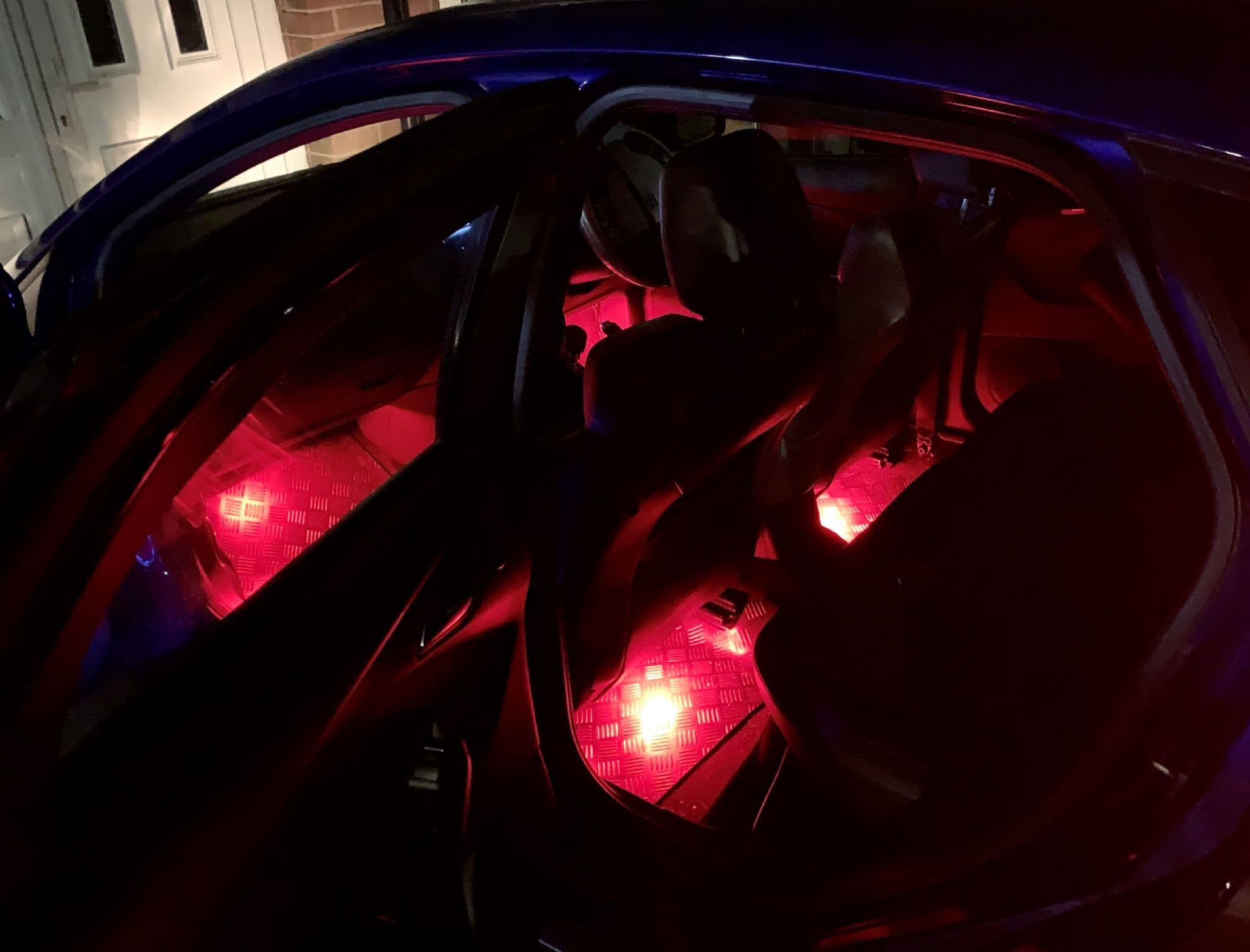 RJH FRONT AND REAR FOOTWELL LIGHTS