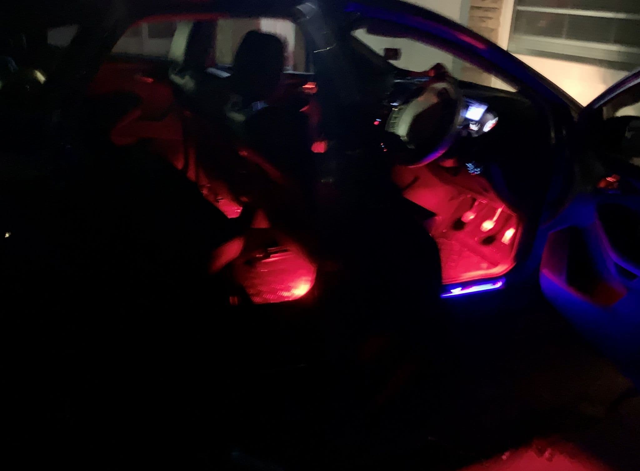 RJH FRONT AND REAR FOOTWELL LIGHTS