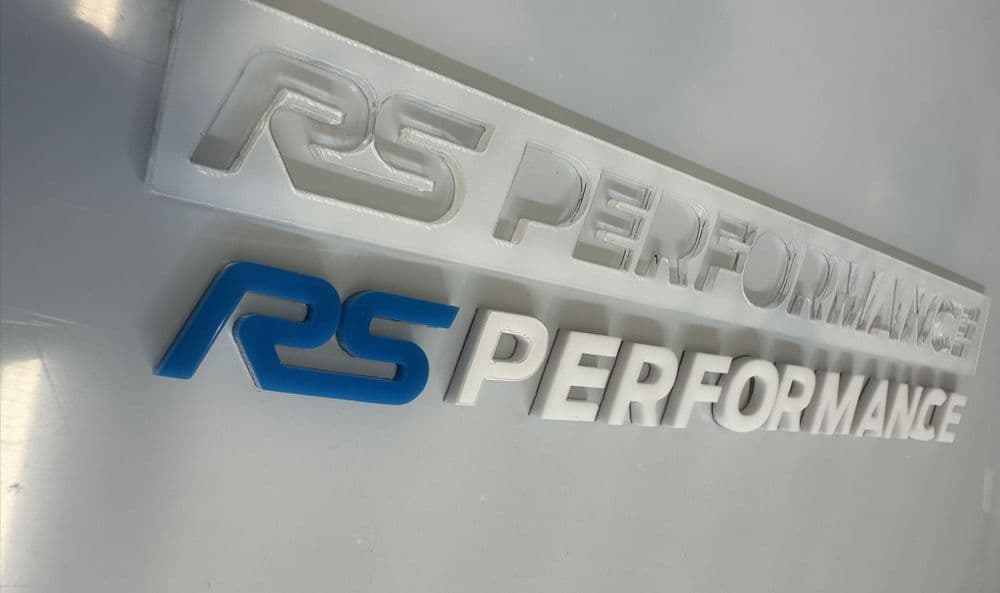 RS Performance Splitter Badge