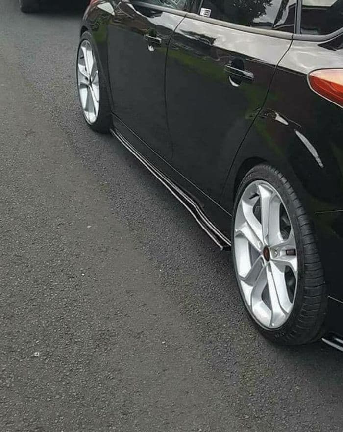 Side Skirt Splitters-Mk3 5 Focus ST250 Facelift & Pre Facelift