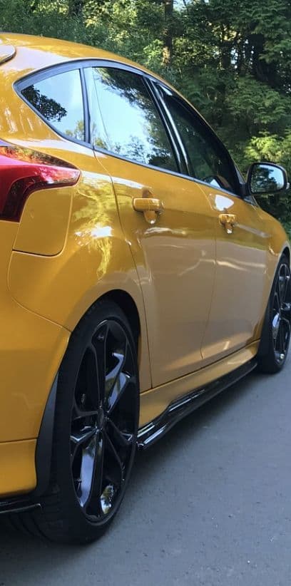 Side Skirt Splitters-Mk3 5 Focus ST250 Facelift & Pre Facelift