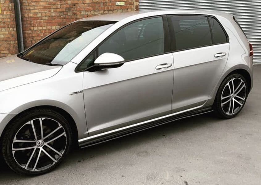 Side Skirt Splitters-Vw Golf Mk7 GTI