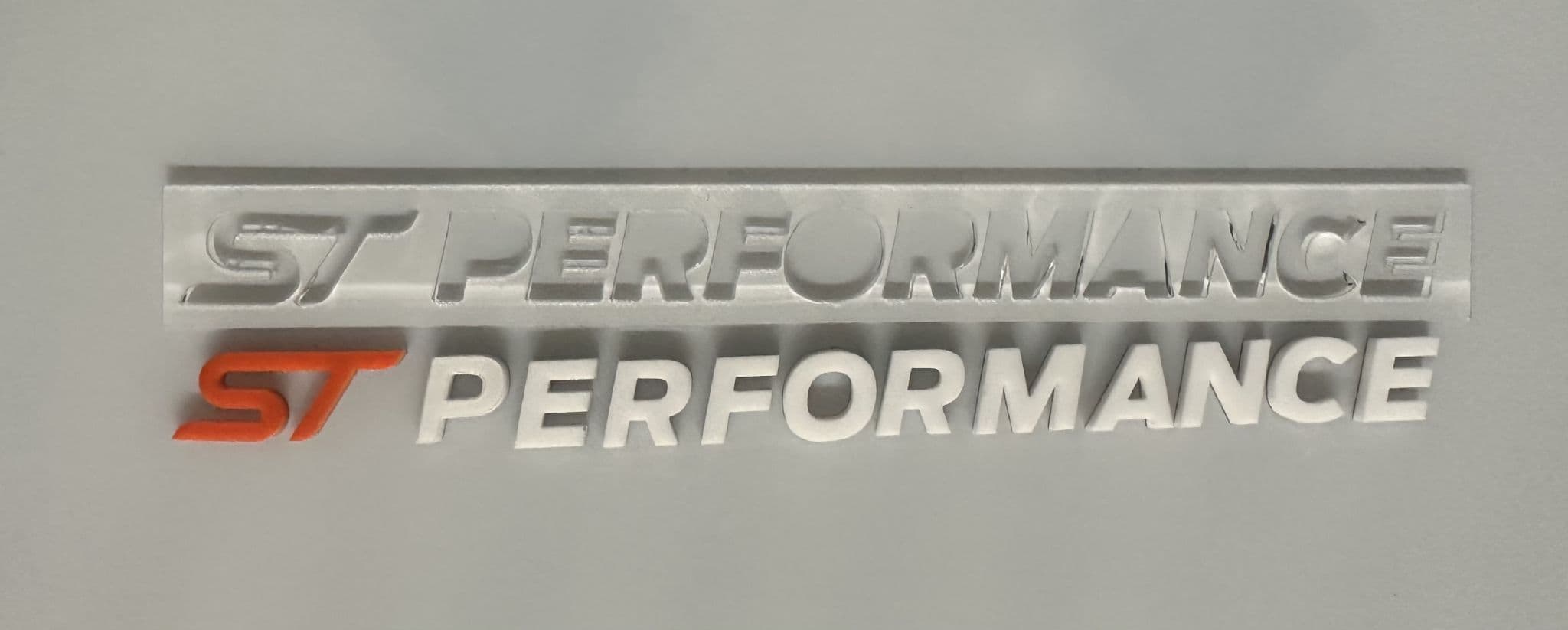 ST Performance Splitter Badge