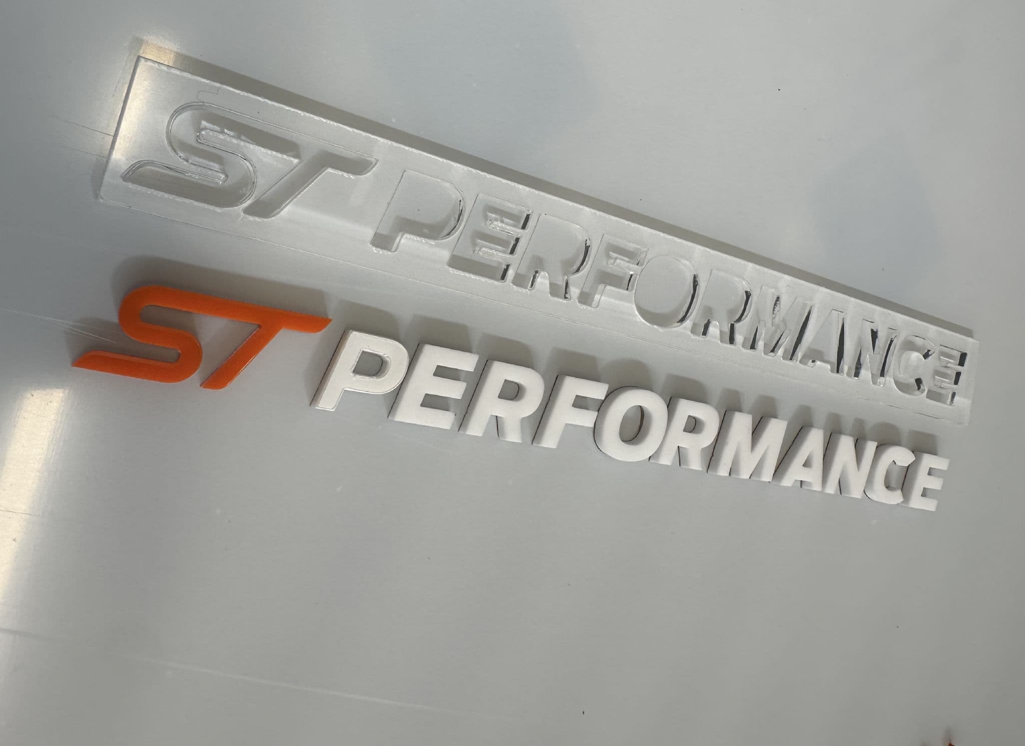 ST Performance Splitter Badge