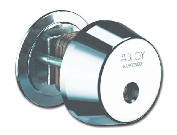 Abloy CY016 / plate 1 Finnish Round External Cylinder Escutcheons with ...