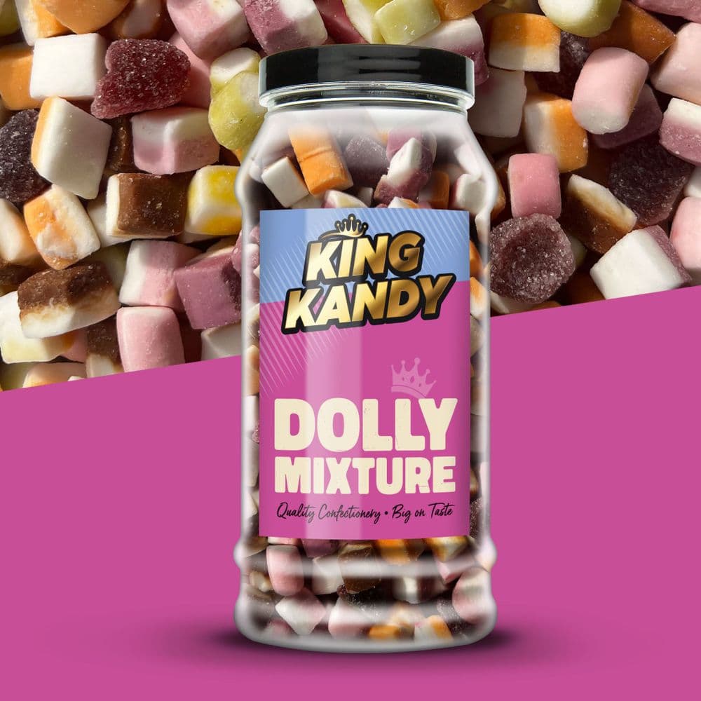 605g Dolly Mixture Sweets Gift Jar