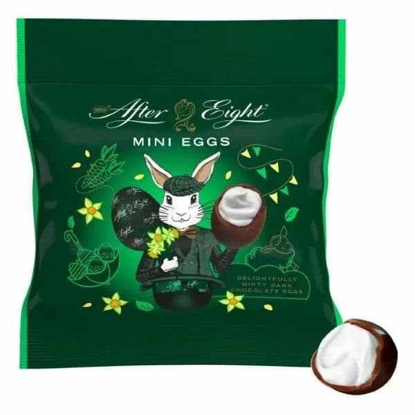 After Eight Dark Mint Chocolate Mini Eggs Sharing Bag 81g