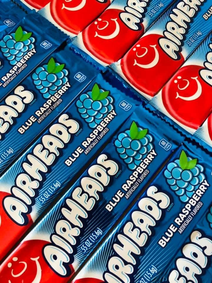 Airheads Chew Bar Blue Raspberry