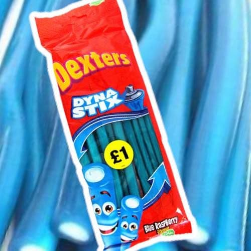 Blue Raspberry Dyna Stix 180g Bag