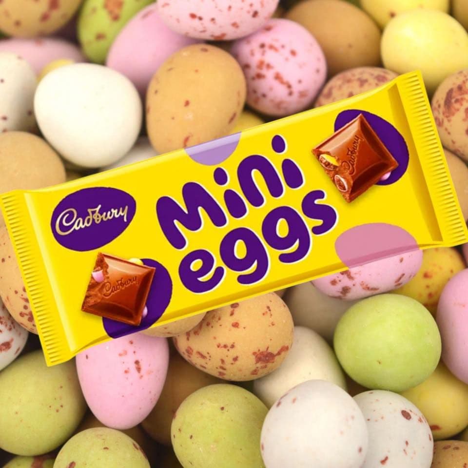 Cadbury Mini Eggs Chocolate Bar 110g