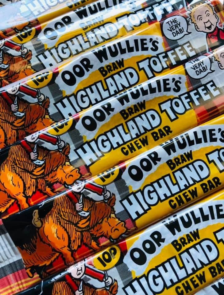 Highland Toffee Chew Bar