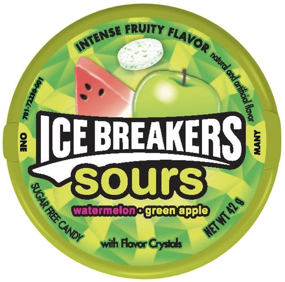 Ice Breakers Sours Watermelon & Green Apple