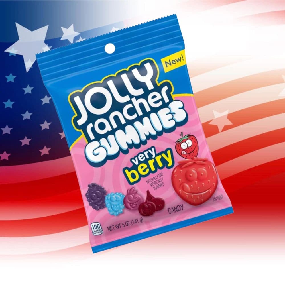 Jolly Rancher Gummies Very Berry 141g Bag