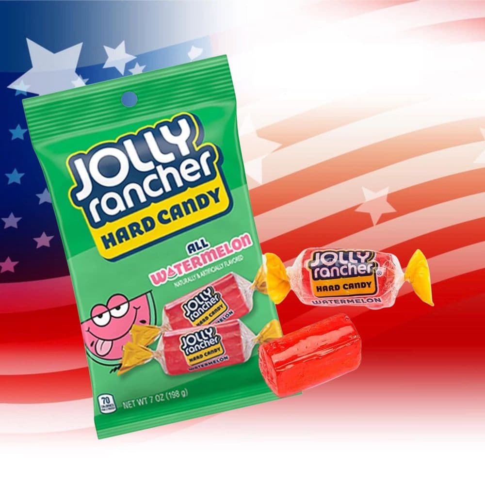 Jolly Rancher Watermelon Hard Candy 198g Bag