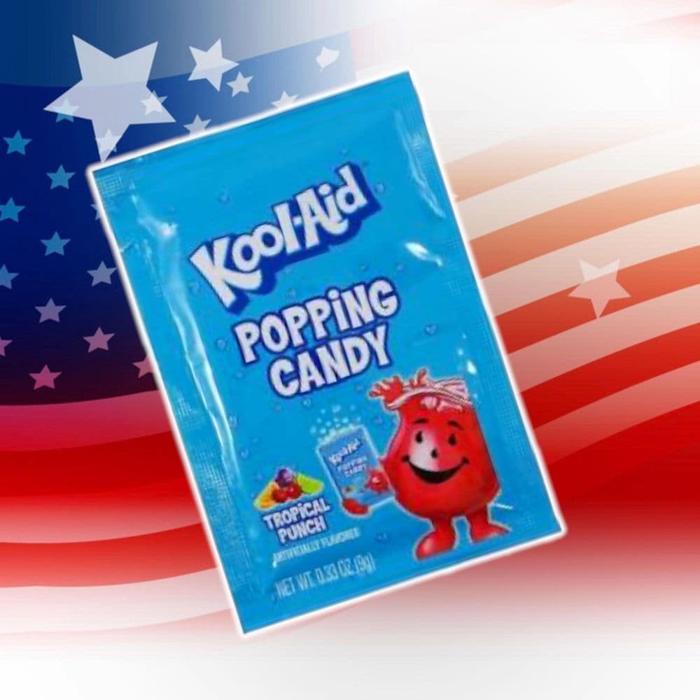 Kool Aid Popping Candy Tropical Punch 9g
