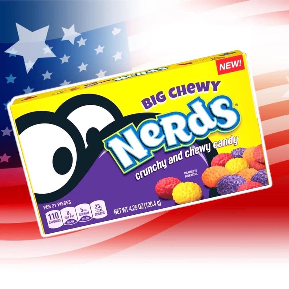 Nerds Big & Chewy Candy 120g Box