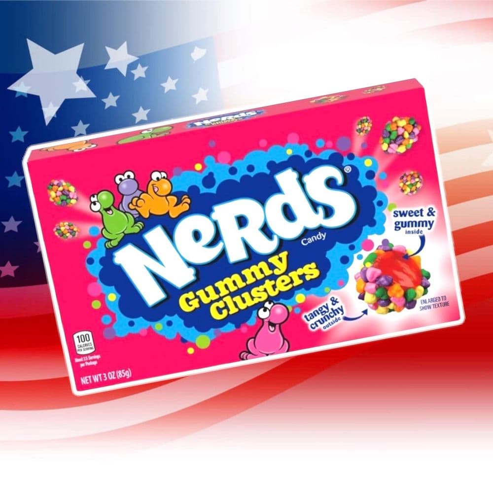 Nerds Gummy Clusters 85g Box