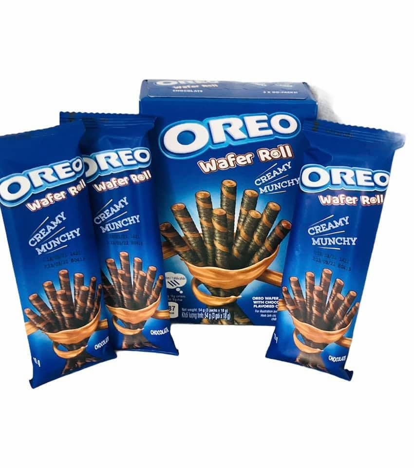 Oreo Chocolate Wafer Rolls Box Multipack